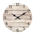 Density Board Wall Clock, 24-Hour Display, Modern Style, Hanging for ...