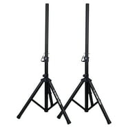 Pyle Pro Pair of Adjustable Extending Height Tripod Speaker Stand Holder Mount - Walmart.com