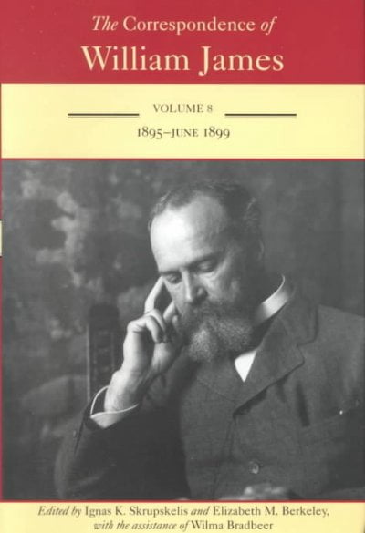 Pre-Owned Correspondence of William James The Correspondence of William ...
