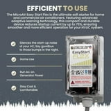 MICRO-AIR EasyStart FLEX Home AC Soft Starter 398 – Bluetooth Soft ...