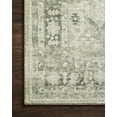 Loloi II Rosette Oriental Steel / Graphite Area Rug - Walmart.com