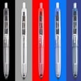 CEORPER 12PCS Retractable Gel Pen 0.5MM Tip Refillable Gel Pen for ...