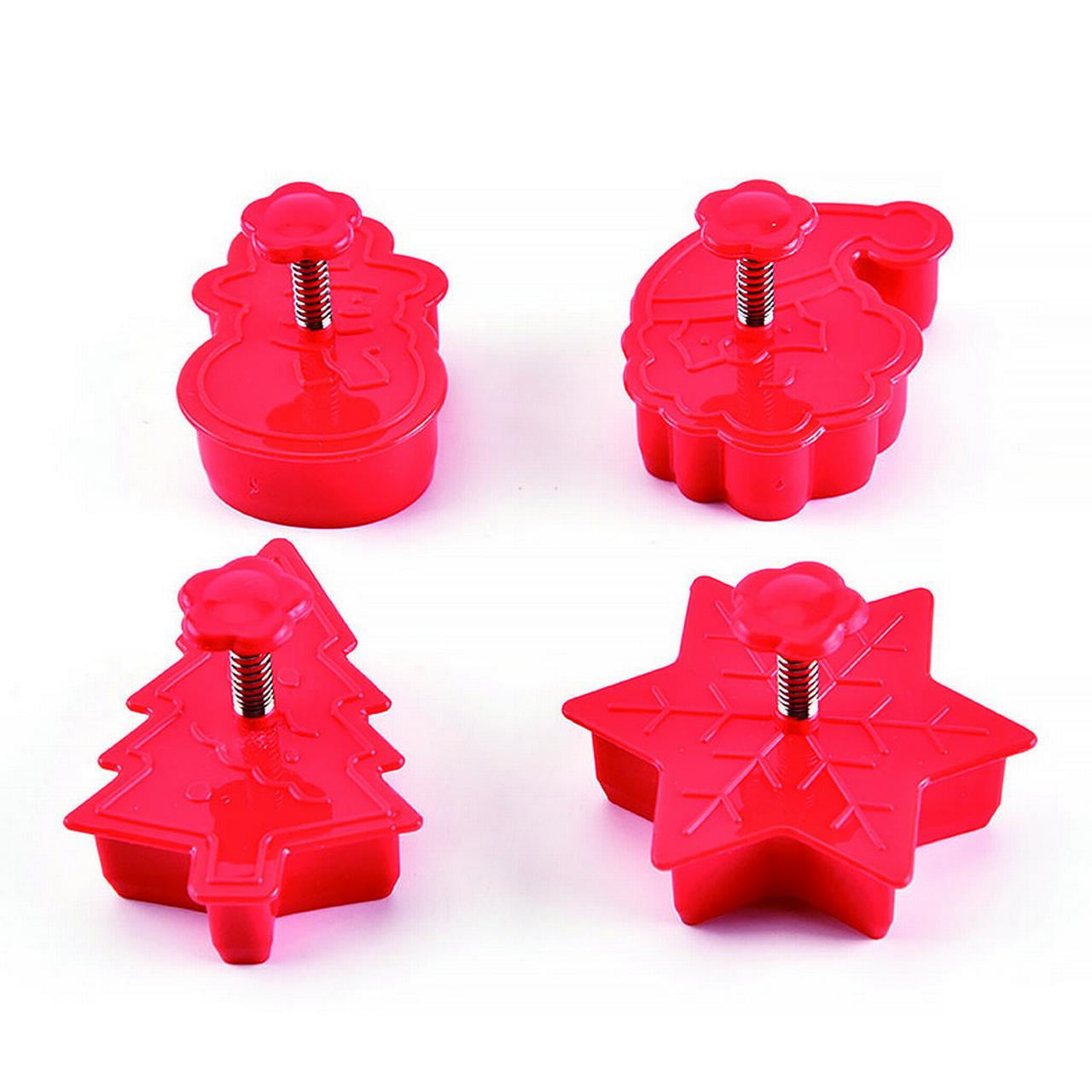 Click here for Ruiboury 4 Pieces Cookie Molds Xmas Chocolate Cake... prices