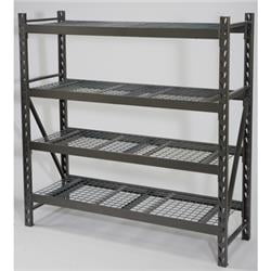 Strongway 50565 Steel Shelving - 72 x 24 x 72 inch, 4 Shelves - Walmart.com