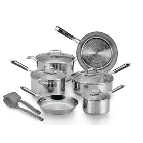 Maxam 17 Piece Stainless Steel Cookware Set - Walmart.com
