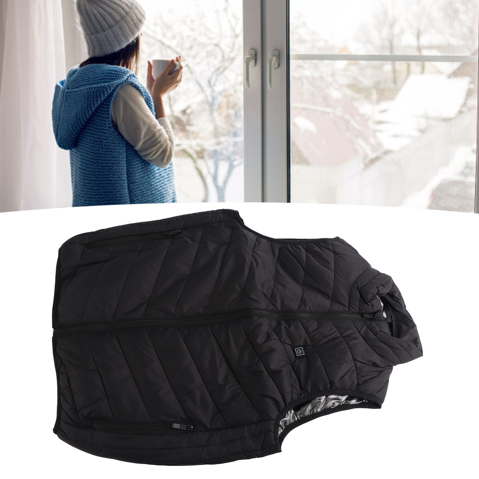 Chaleco Térmico, Aumento Rápido De Temperatura, Cuatro Zonas, Chaqueta ...