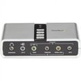 StarTech.com 7.1 USB Audio Adapter External Sound Card with Stereo for Laptop - Walmart.com