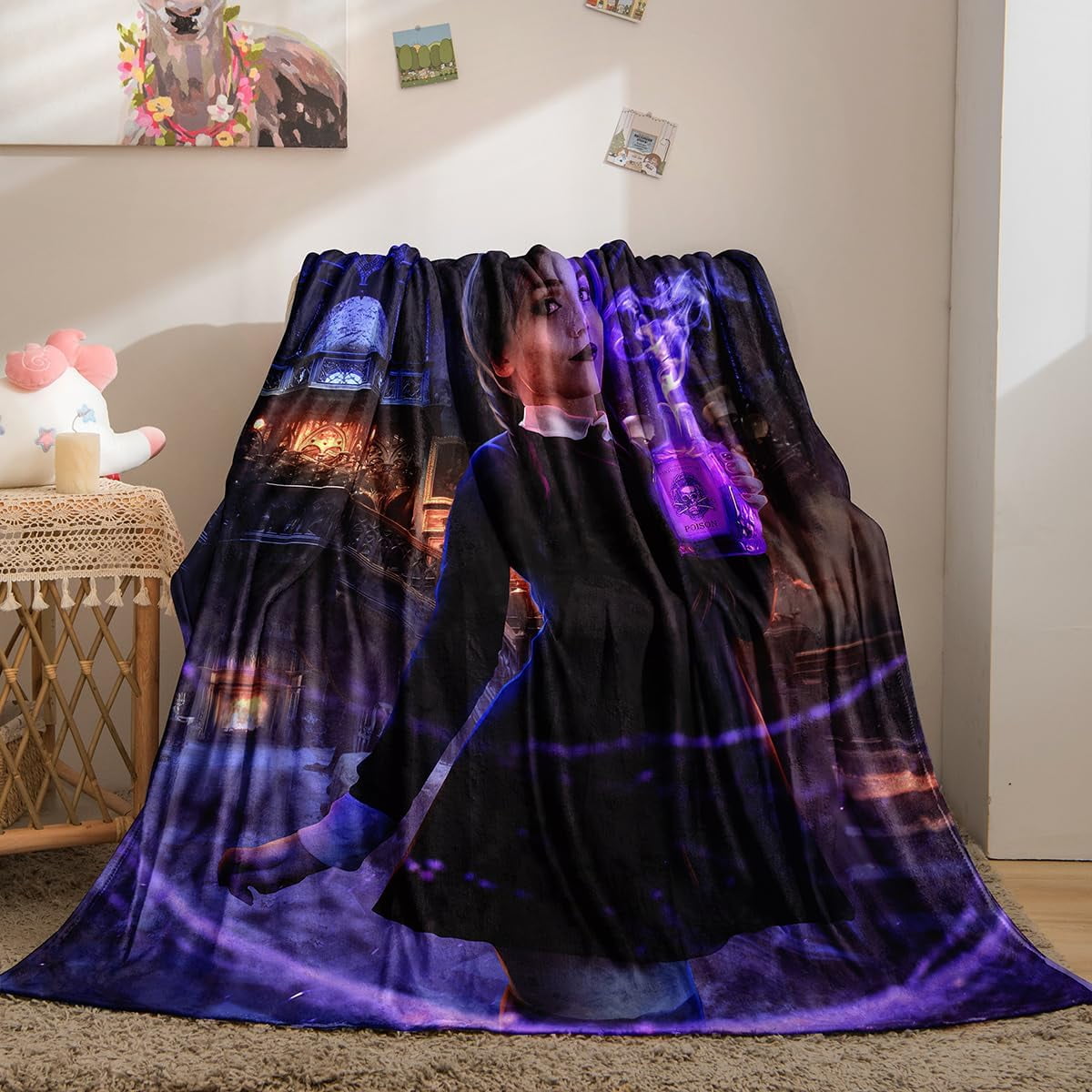 Click here for Soft Throw Blanket Wednesday durable Flannel Fleec... prices