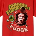 Walmart A Christmas Story Merch: Ohh Fudge Unisex Red Graphic Tee ...