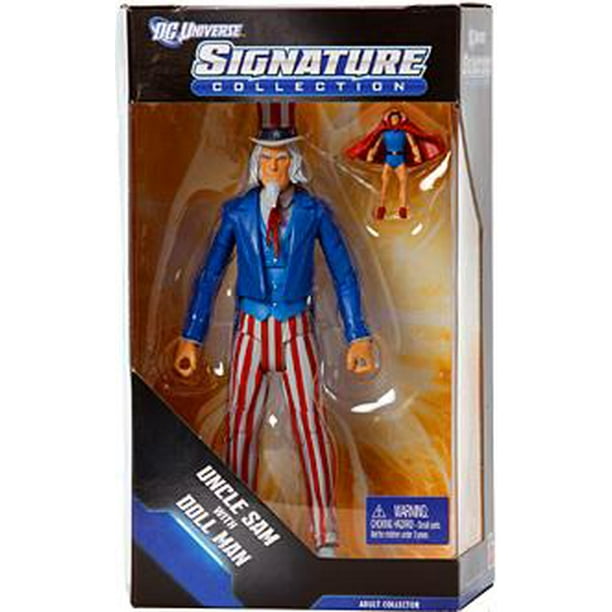 DC Universe Signature Collection Uncle Sam with Doll Man Action Figure ...