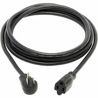 Tripp Lite 3ft Computer Power Cord Right-Angle 5-15P to C13 10A 125V P00600315D - Walmart.com
