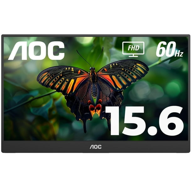 Monitor portátil AOC 16T10 15.6" FHD 1920x1080 IPS USB-C x2 | Bodega ...