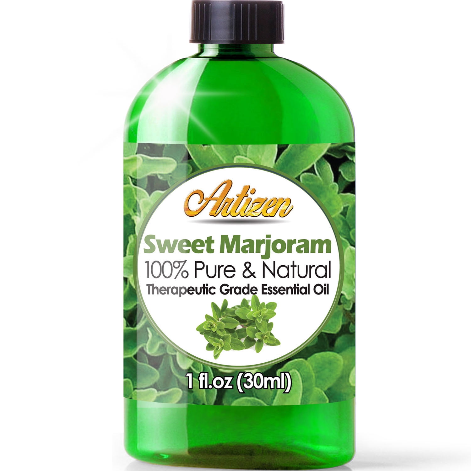 Artizen Sweet Marjoram Essential Oil (100% Pure & Natural - Undiluted ...