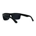 Locs Classic Manly All Black Gangster Sport Rectangular Sunglasses ...