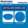 (3 pack) Bluescape 36" Blue Wading Kiddie Pool, Age 2 & up, Unisex ...