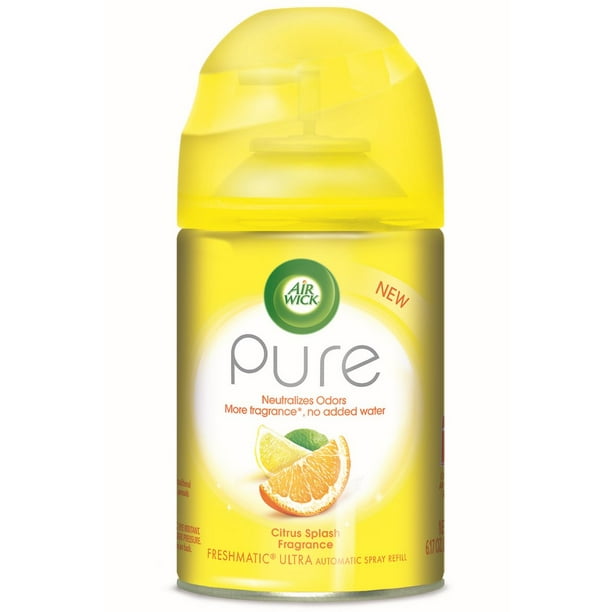 Air Wick FRESHMATIC Ultra Refill Pure, Sparkling Citrus 6.17 oz (Pack ...