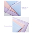 1 Pack Letter Size 2-Pocket Plastic File Folder, Assorted Color ...
