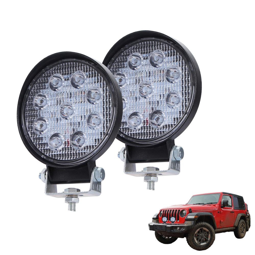 Round LED Work Lights | 140W Spot Driving Fog Light Off Road Led Lights ...