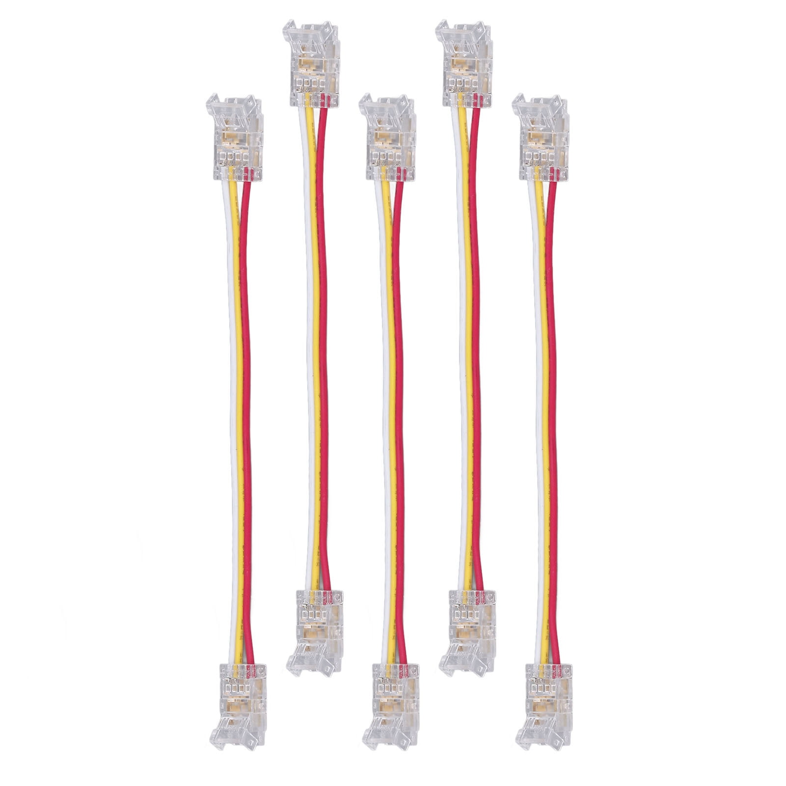 Conectores de tira de luz LED, 10 piezas Conectores de tira de luz LED ...
