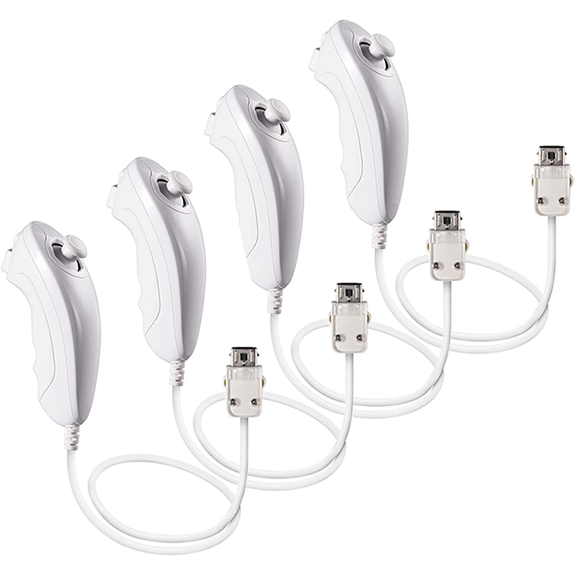 Click here for 4 Pack Wii Nunchuck Controller fybto Nunchuk Contr... prices