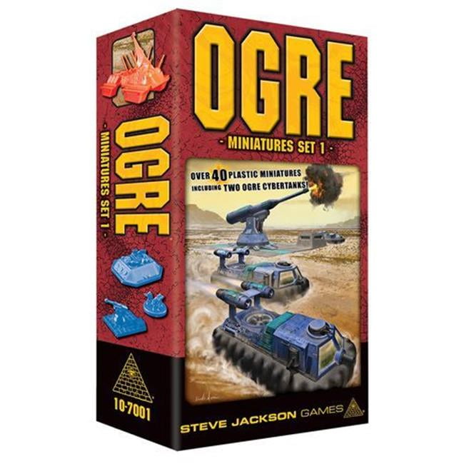 Ogre: Miniatures Set 1 Steve Jackson Games Ogre Board Games Board Game ...
