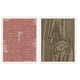 Sizzix Embossing Folder 2PK - Bricked & Woodgrain by Tim Holtz ...