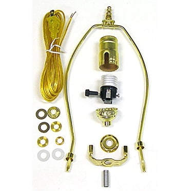 Creative Hobbies Make-A-Lamp Kit #ML3-12S Complete Lamp Parts Kit with ...