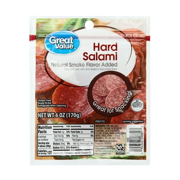 Great Value Original Pepperoni Slices, 6 oz - Walmart.com