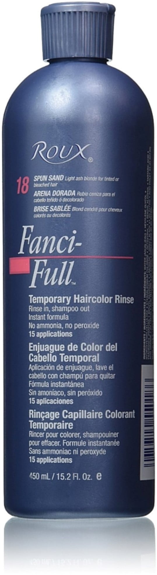 Roux Fanci-Full Rinse Temporary Hair Color, Spun Sand 15.20 oz ...