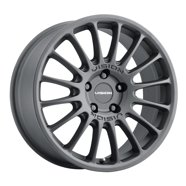 American Muscle 15x10 55 Rally Silver Wheel 5x5 (-32mm) Powder Coated ...