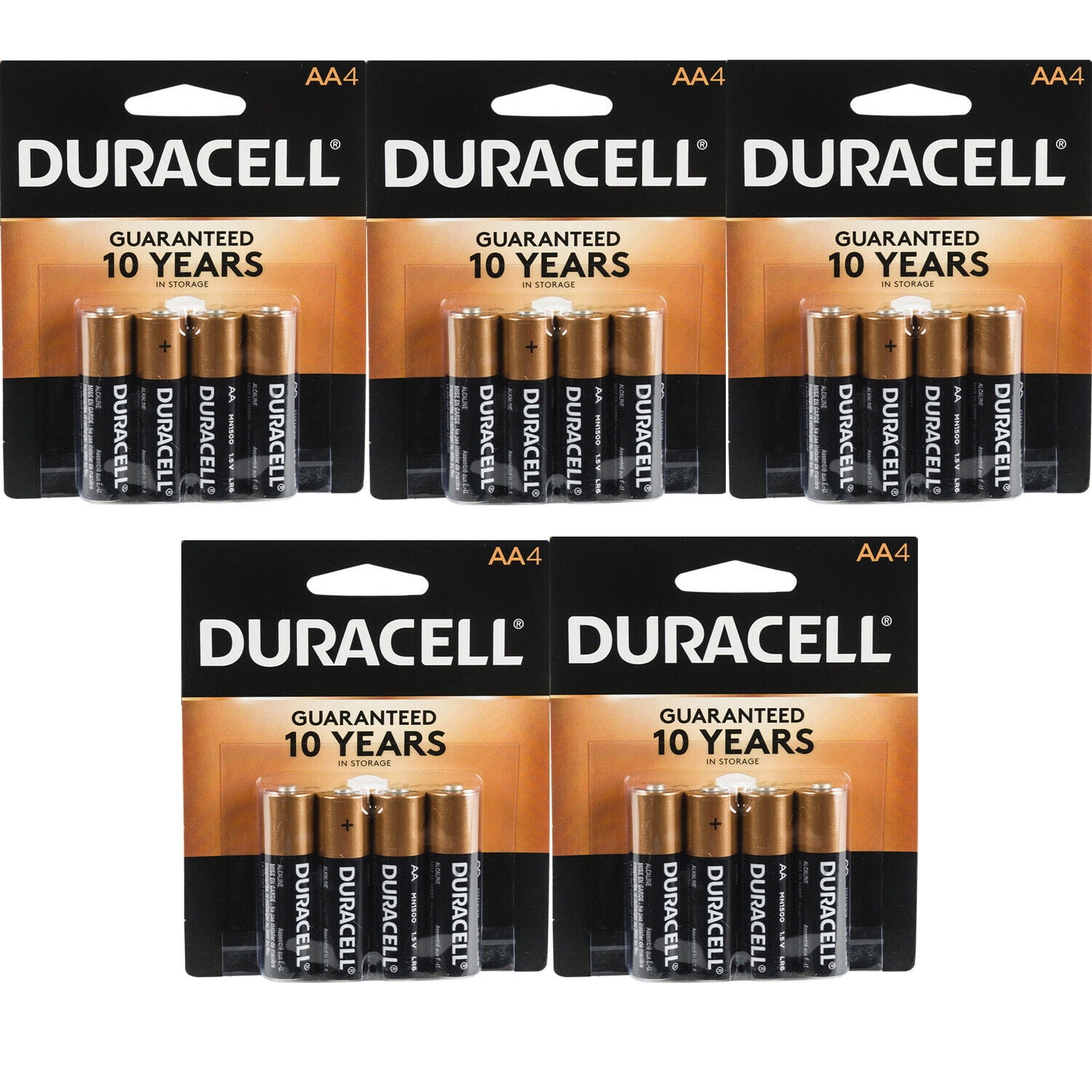 Duracell AA Batteries Alkaline Copper Top Heavy-Duty (20 Pcs ...