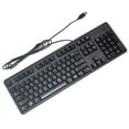 Dell KB212-B 104-Key QuietKey USB Wired Ergonomic Black Keyboard ...