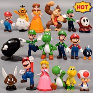 Super Mario Multi-Pack 3 Mario Figure Set - Walmart.com