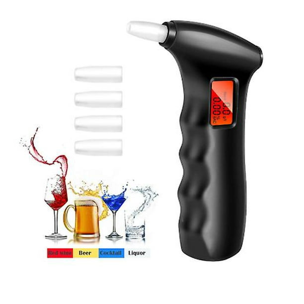 Alcohol Tester Portable Digital Alcohol Tester Handheld Alcohol Breath ...
