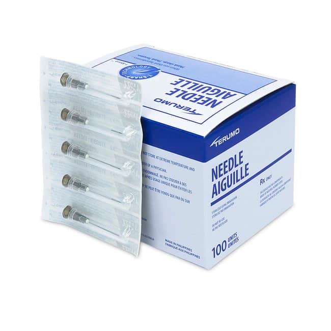 Hypo Needle, 22G x 1", Box of 100 - Walmart.com
