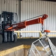 Titan Attachments Fork-Mounted Adjustable Hoist Jib Boom Crane with ...