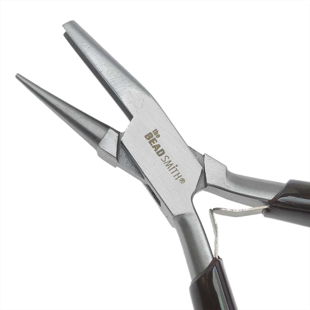 The Beadsmith Casual Comfort, Wire Looping Pliers with Concave and ...