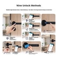 Bluetooth Smart Fingerprint Handle Lock Indoor Electronic Door Lock ...