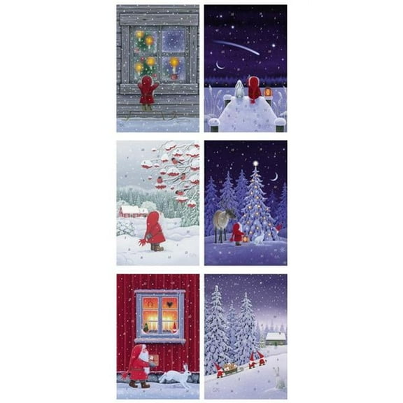 KORSCH Advent Card Assortment (Box of 60) - Walmart.com