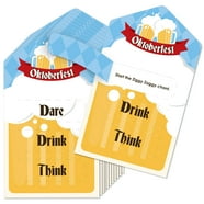 Big Dot of Happiness Oktoberfest - 4 Beer Festival Games - 10 Cards ...