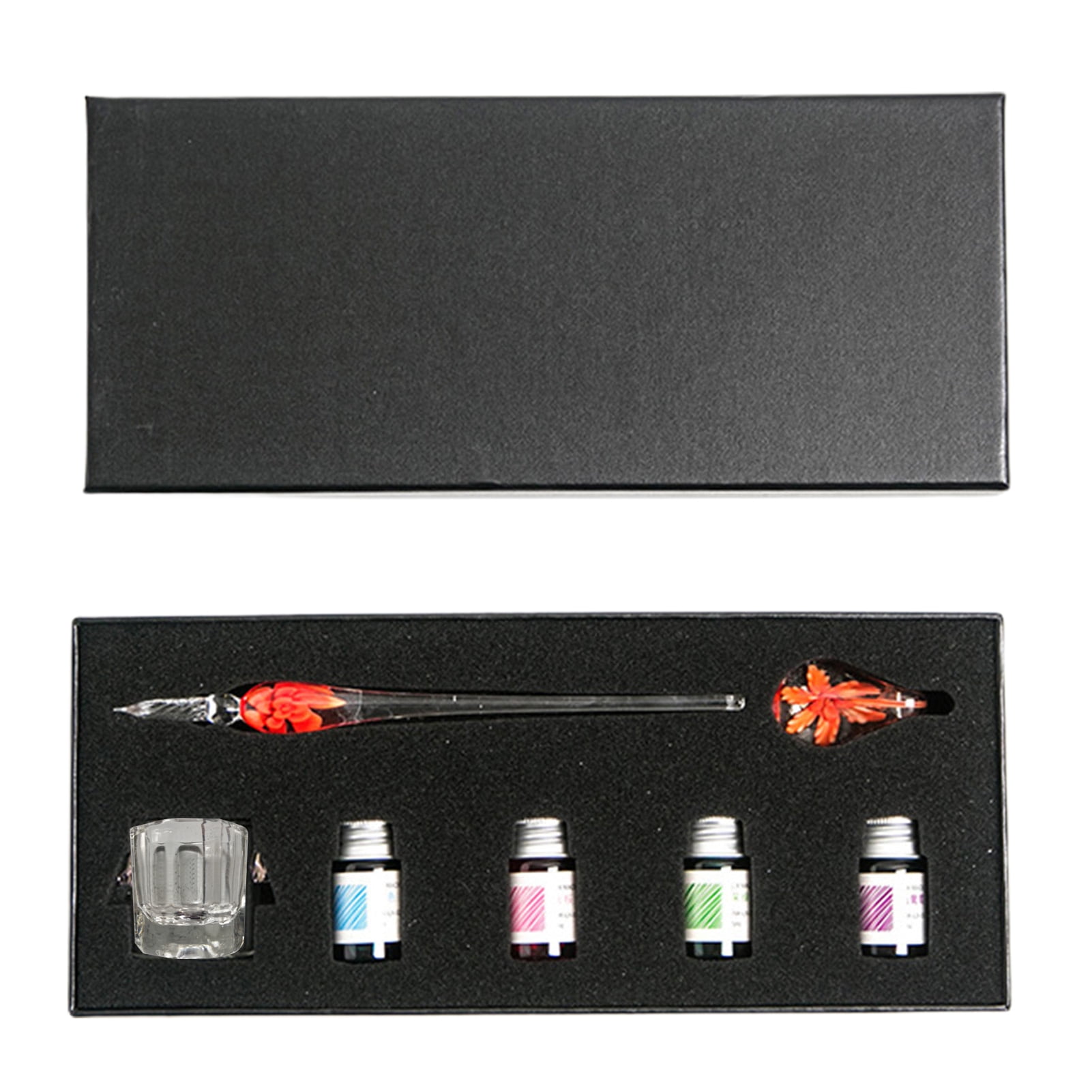 Hesroicy Flower Pen End Shape Fountain Pen Set - Smooth Writing ...