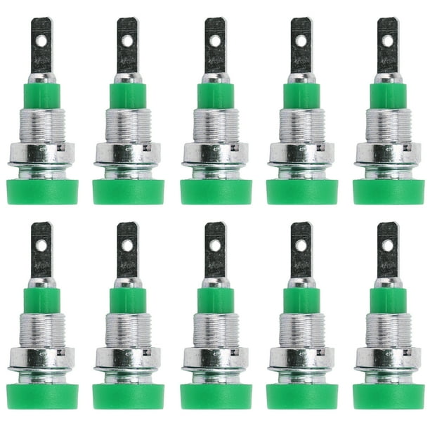Connector Terminal Electrical Test Accessories 10Pcs Banana Socket ...