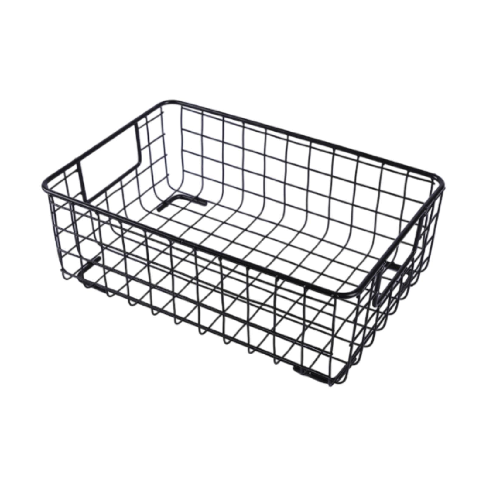 Click here for Tnarru Wire Storage Basket Desktop Basket Portable... prices