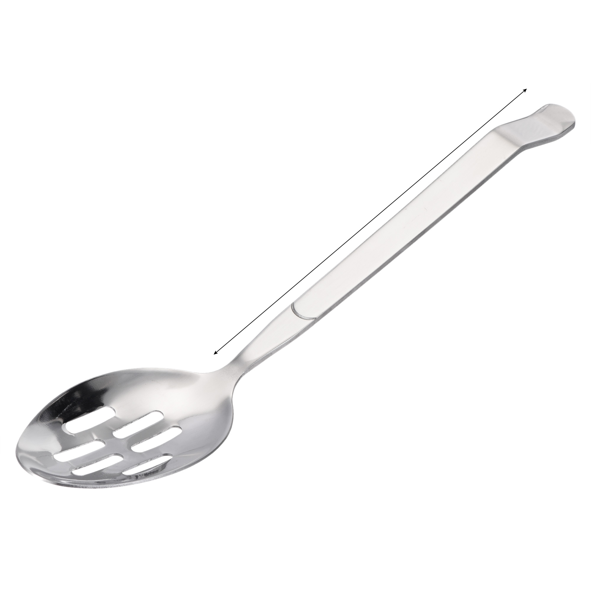 Chef'n Brushed Stainless Steel Slotted Spoon - Walmart.com
