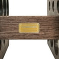 CONSDAN Oak Wine Rack, Wooden Wine Storage Racks, Portable 6 Bottles ...
