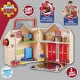 Fireman Sam Deluxe Fire Station Playset - Walmart.com