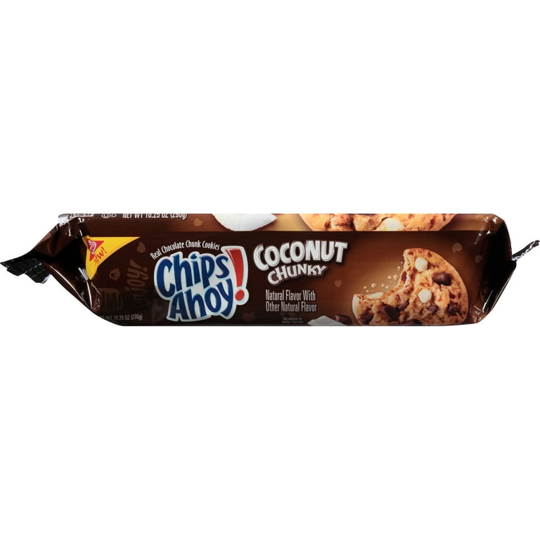 Nabisco New Chips Ahoy Crunchy Cookies In Coconut Chunky