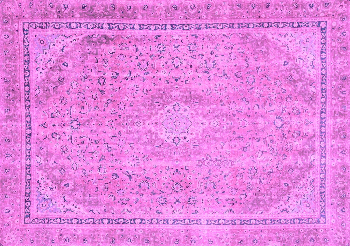 Ahgly Company Indoor Rectangle Abstract Purple Modern Area Rugs, 8' x ...