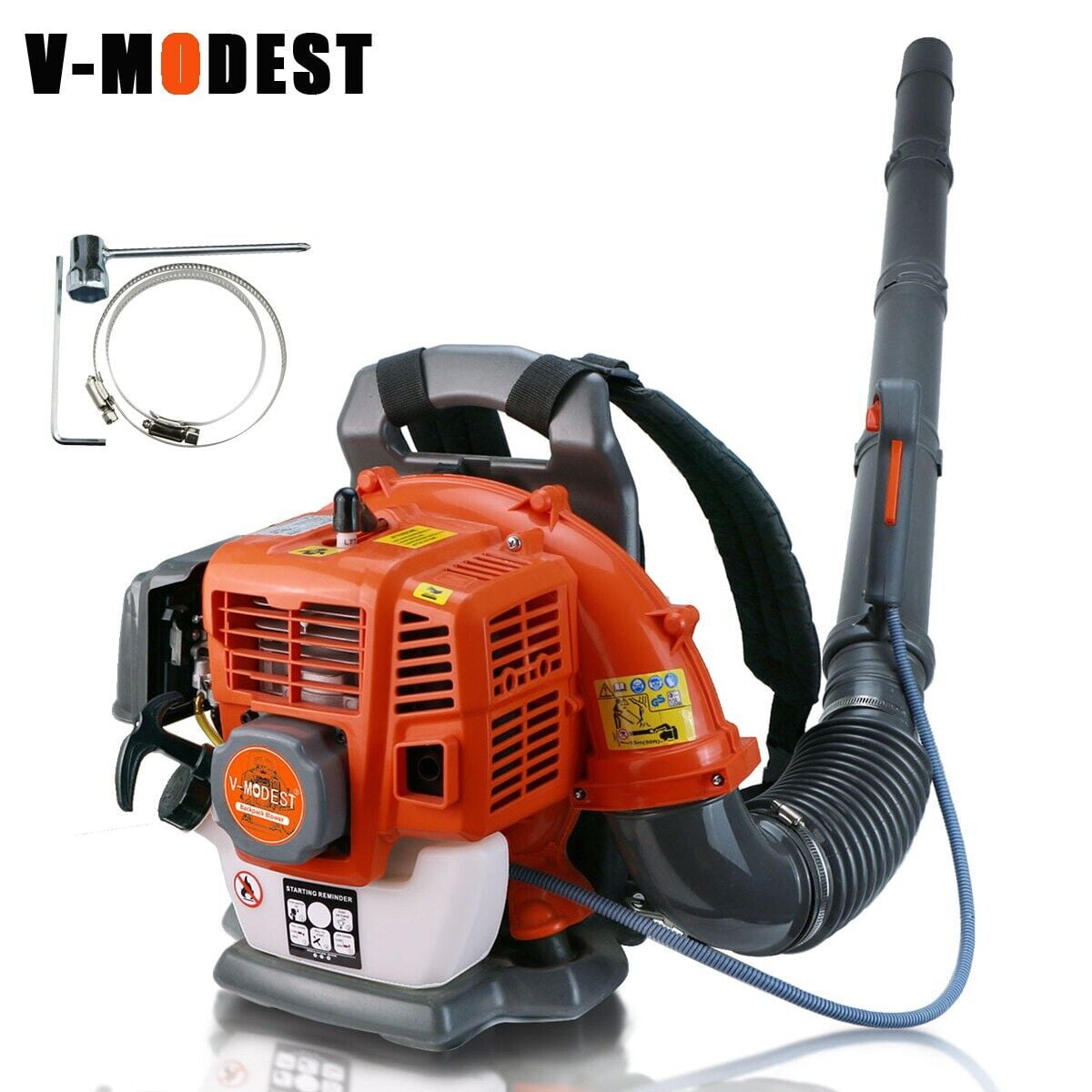 Backpack Gas Leaf Blower, Yard Leaves Cleaner, Gasoline Snow Blower, 2 ...