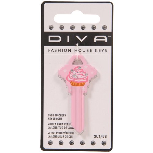 Diva Fashion House Cupcake Key - Walmart.com